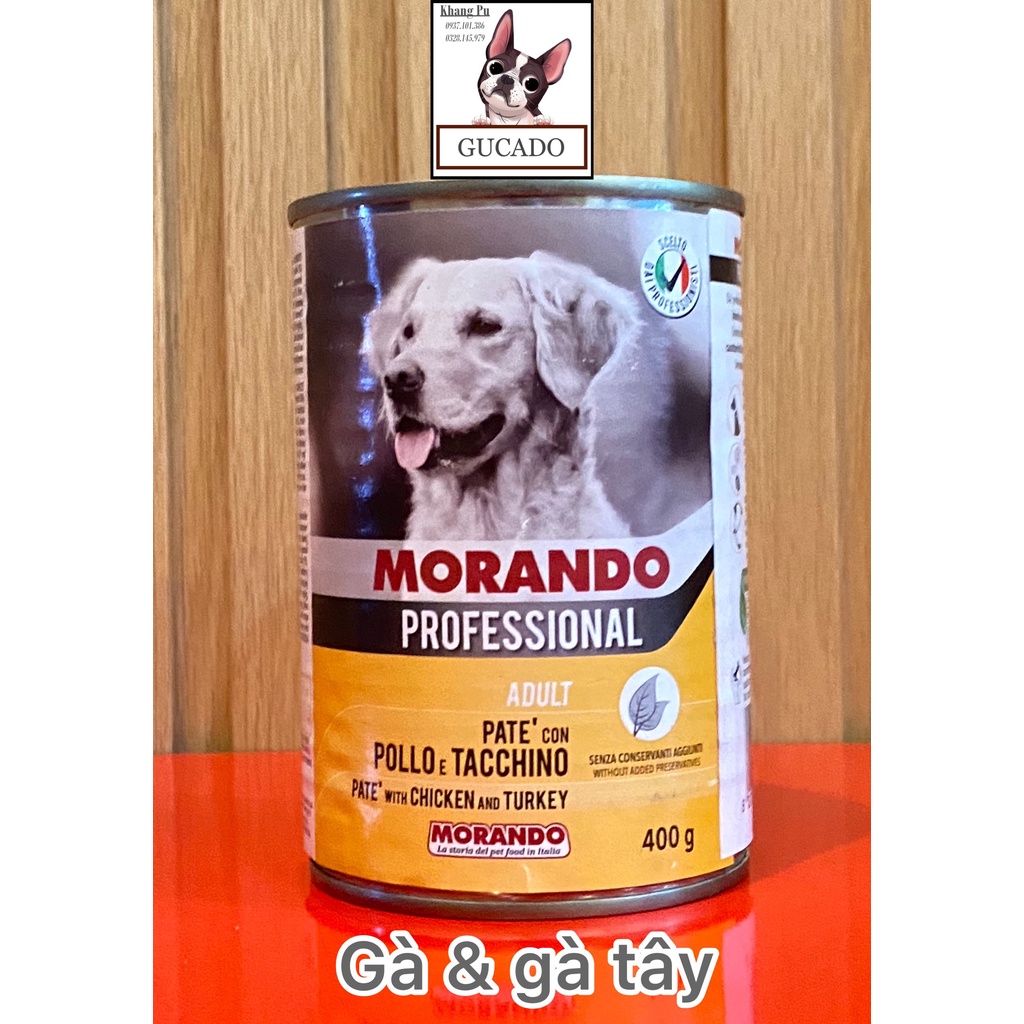 PATE MORANDO DÀNH CHO CHÓ CÓ 4 VỊ ( KHỐI LƯỢNG 400G ) | Shopee Việt Nam