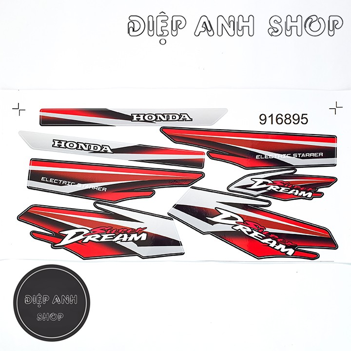 Tem xe Dream - Tem chế xe Dream ( VIDEO THỰC TẾ) | Shopee Việt Nam