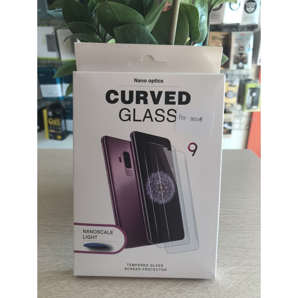 Kính cường lực Nano cho Galaxy Note 8 (trong suốt) | Shopee Việt Nam