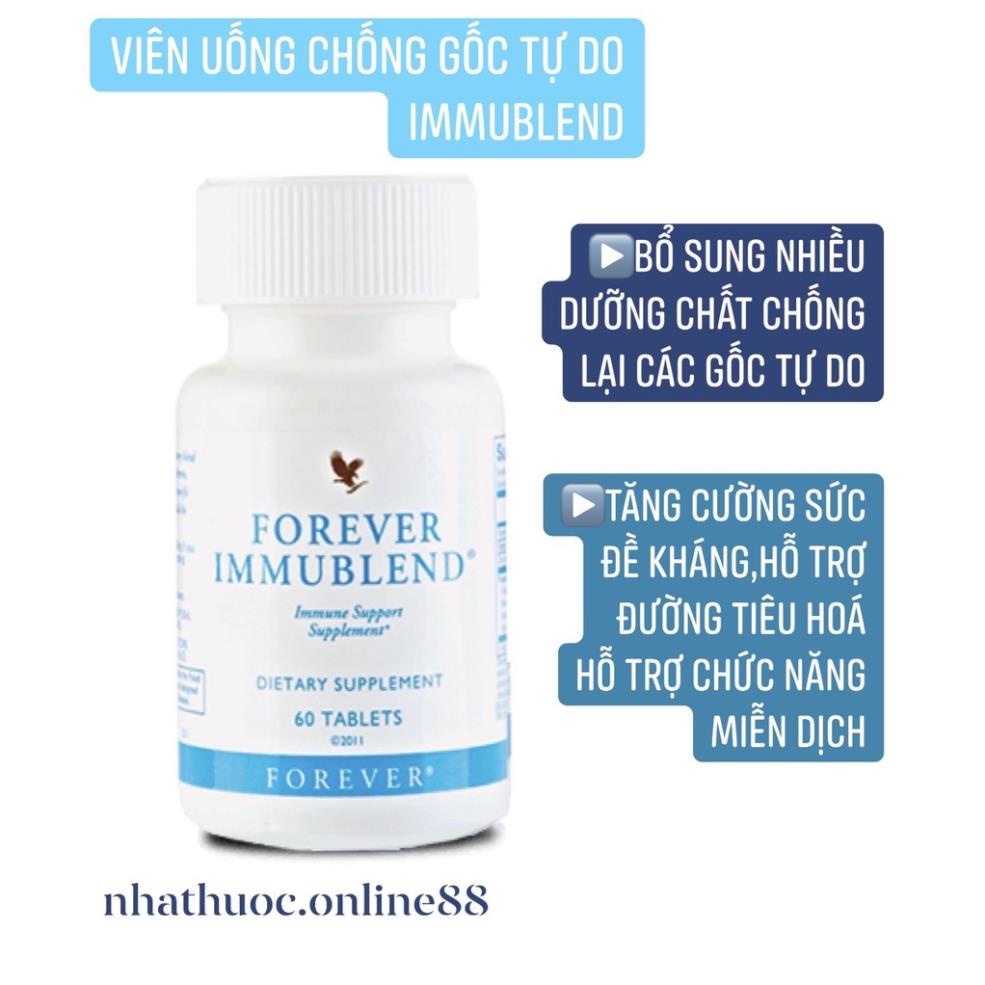 VIÊN UỐNG CHỐNG GỐC TỰ DO TĂNG CHỨC NĂNG MIỄN DỊCH CHO CƠ THỂ IMMUBLEND ...