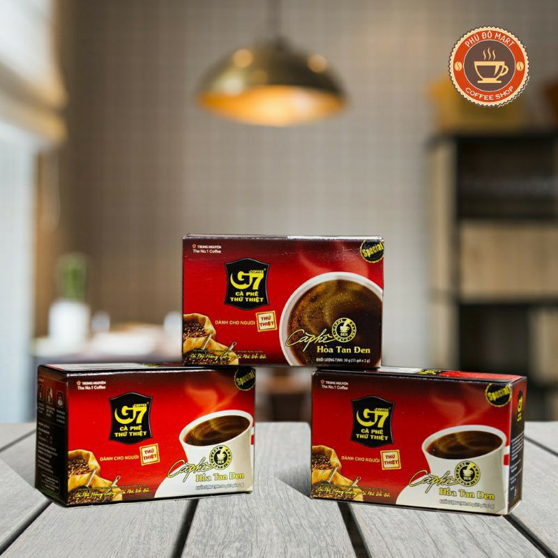 Cà phê đen không đường hoà tan G7 hộp 30g ( 15 gói x 2g) | Shopee Việt Nam