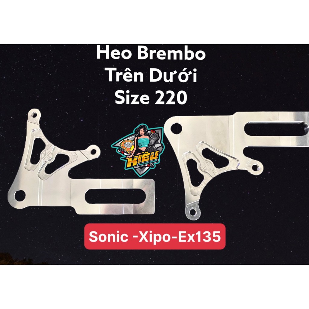 PAT PASS PÁT SAU CNC HEO BREMBO CÁC LOẠI ĐĨA SIZE 200-220 GẮN CÁC LOẠI ...