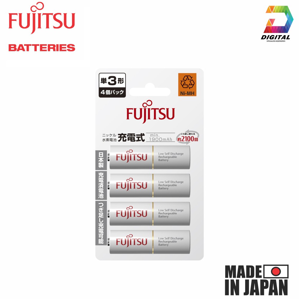 Pin AA Fujitsu 1900mAh Chính Hãng Nội Địa Nhật Bản | Shopee Việt Nam