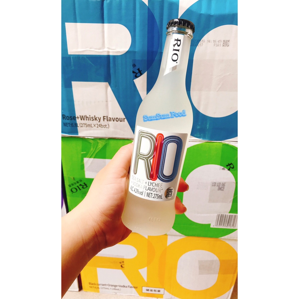 Rio Nước Trái Cây Cocktail Chai 275ml 🥂Mẫu Mới 🥂Nước Hoa Quả | Shopee ...