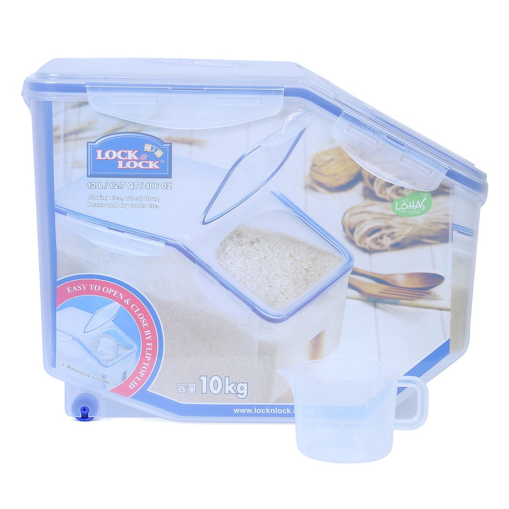 Thùng đựng gạo LocknLock Special HPL510 10kg-12L HPL700-5L - K-MALL | Shopee Việt Nam