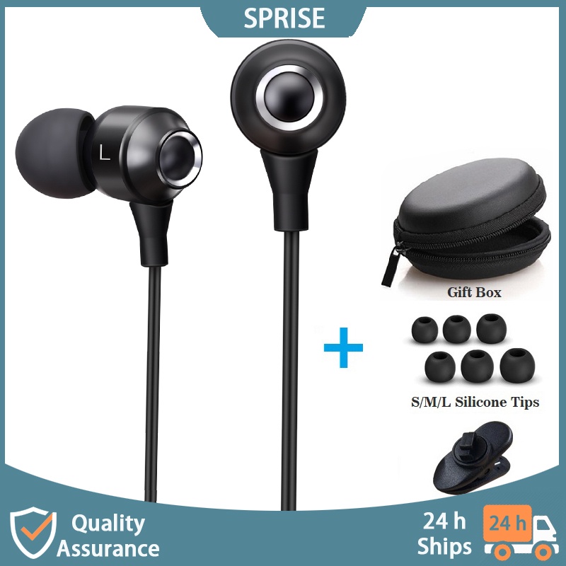 Sprise Bass Stereo Kim Loại Tai Nghe Có Micro Khử Tiếng Ồn Tai Nghe In ...