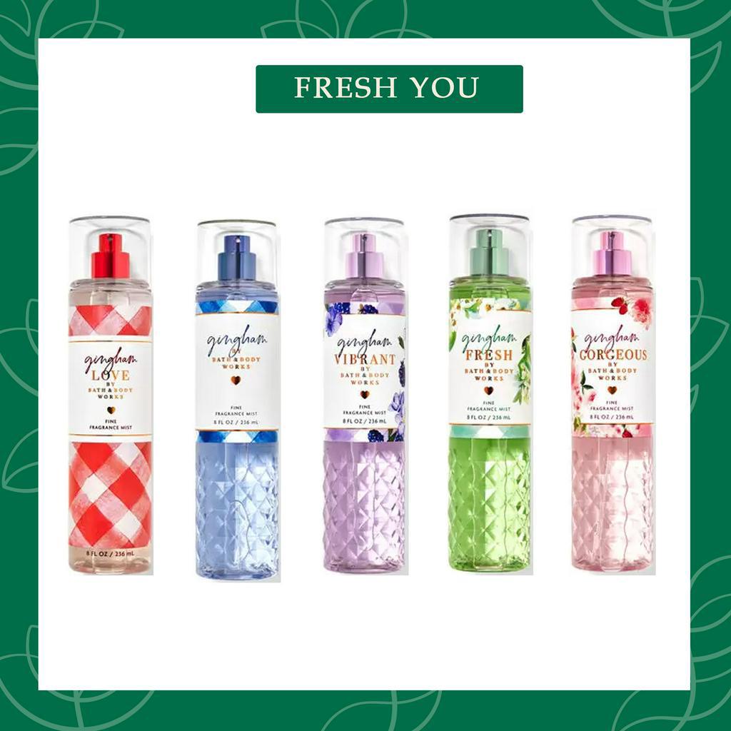 (Tổng hợp) Gingham (Love Fresh Vibrant Gorgeous) - 10ml 30ml Xịt thơm ...