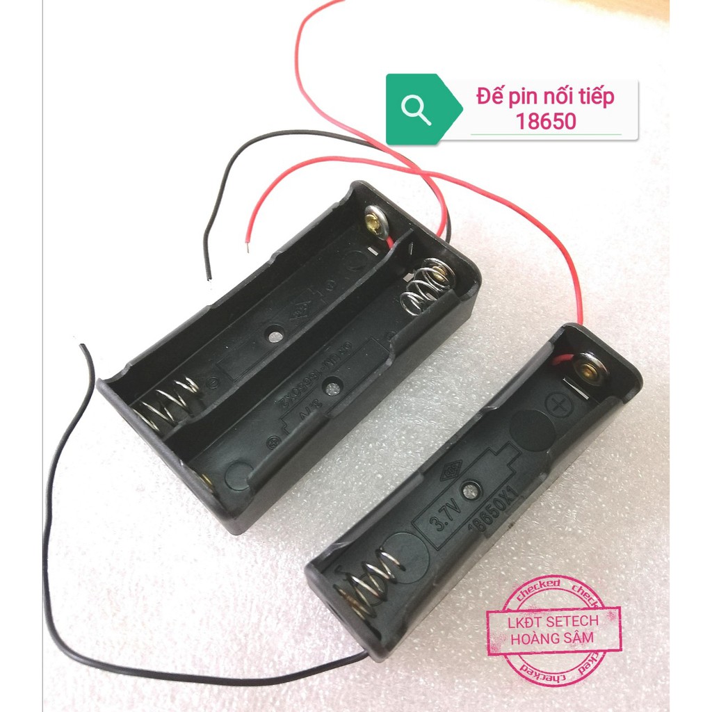 Đế pin khay đựng pin 18650 số 5-AA, số 7-AAA, mắc nối tiếp 1pin-4pin có dây nối | Shopee Việt Nam