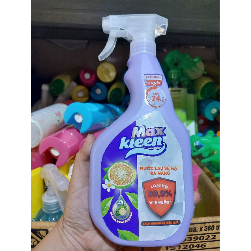 NƯỚC LAU ĐA NĂNG MAXKLEEN 520ML | Shopee Việt Nam