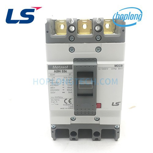 ABN53c 15A Cầu dao tự động MCCB LS | Shopee Việt Nam