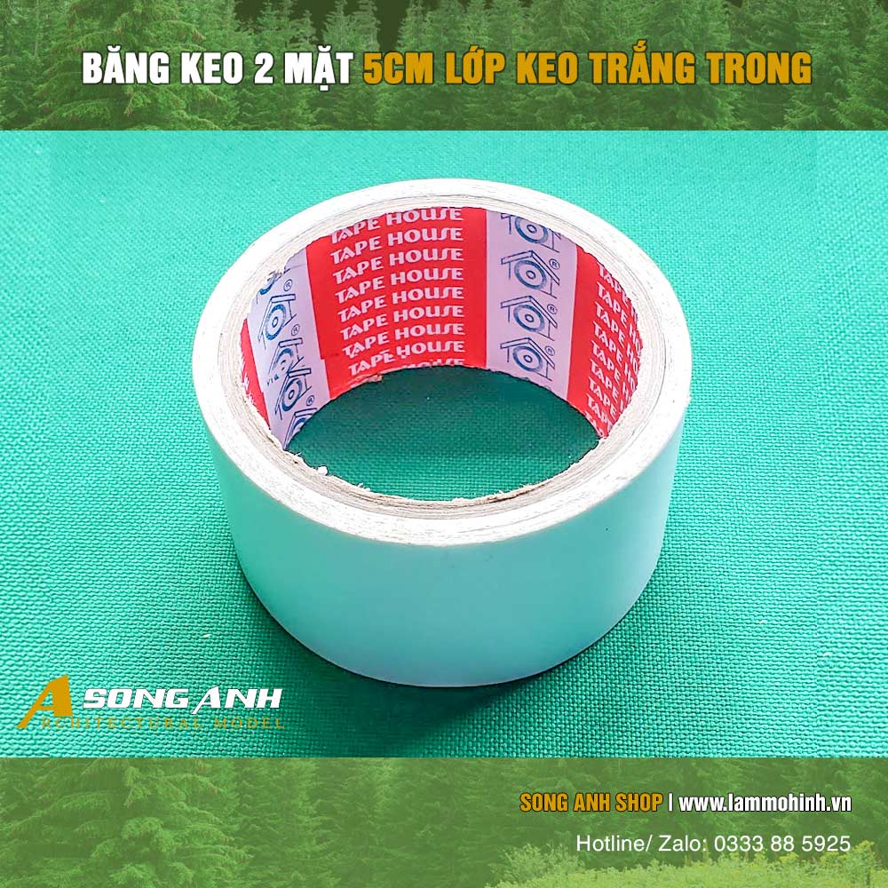 Băng keo 2 mặt nhiều size 2.5F - 5F ( 1 hộp 2 cuộn ) | Shopee Việt Nam