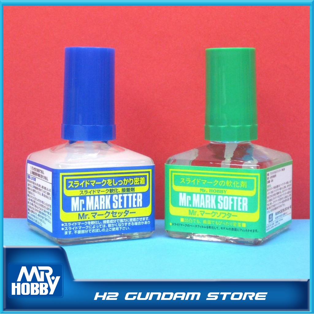 [Mr.Hobby] Mr.Mark Softer và Mr.Mark Setter(Làm mềm decal nước ...