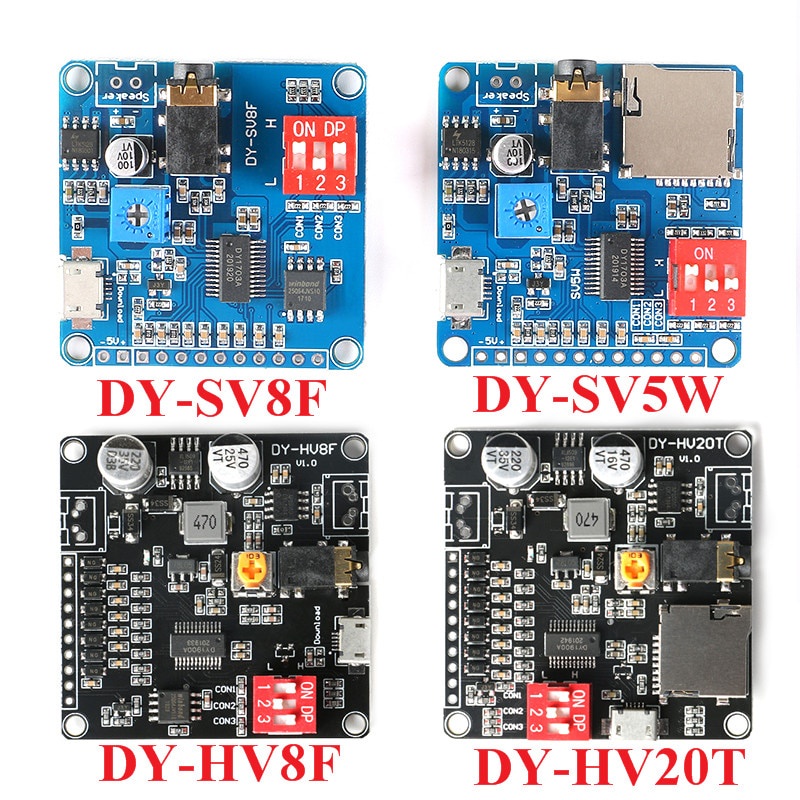 Bảng Mạch Mp3 Dy-Sv17F Dy-Sv17F Dy-Sv5W Dy-Sv8F Dy-Hv20T Dyhv8F Cho Arduino | Shopee Việt Nam