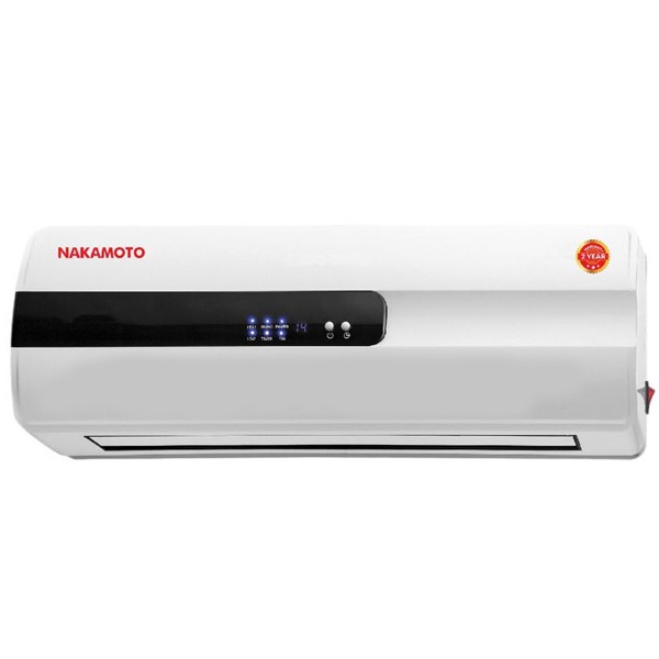 Máy sưởi gốm treo tường Nakamoto NK08 có điều khiển | Shopee Việt Nam