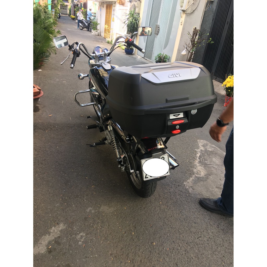 Thùng sau GZ 150A - Thùng givi E43NTL và baga GZ 150A | Shopee Việt Nam