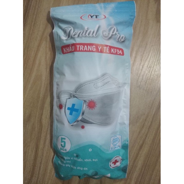 Khẩu trang y tế Dental Pro KF94 Gói 10 cái | Shopee Việt Nam