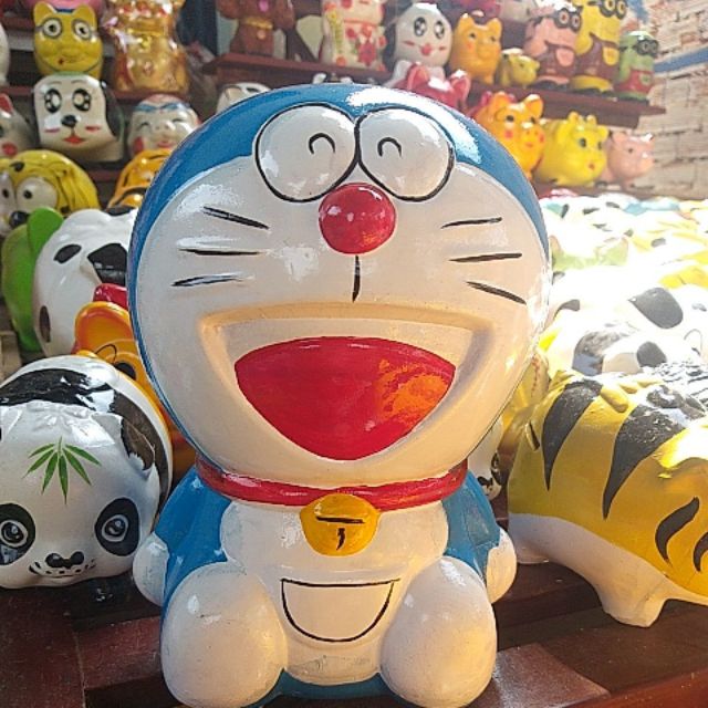 Heo đất tiết kiệm doẻmon siêu kute | Shopee Việt Nam