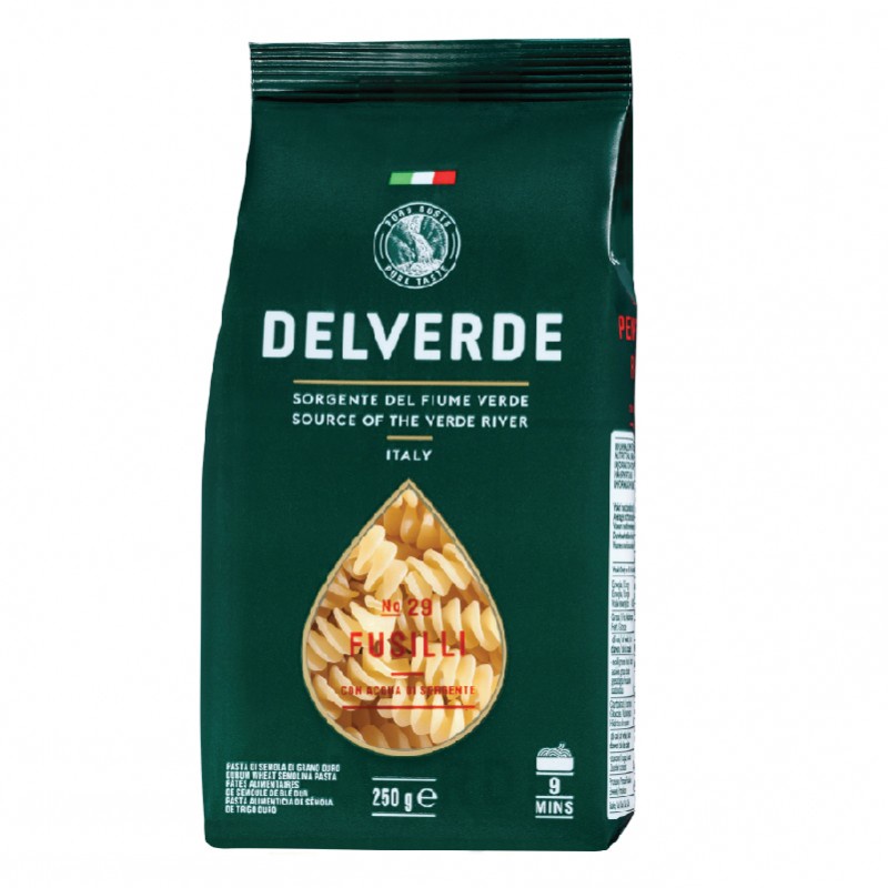 Delverde - Nui Ý Fusilli (250g) | Shopee Việt Nam