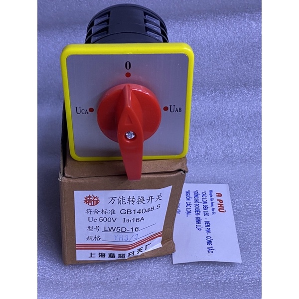 Công tắc chuyển mạch vạn năng LW5D-6(GB 14048.5) YH3/3 | Shopee Việt Nam