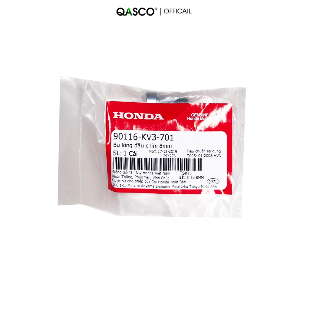 Bu lông đầu chìm HONDA nhiều dòng xe QA(90116KV3701) _( 237) | Shopee ...