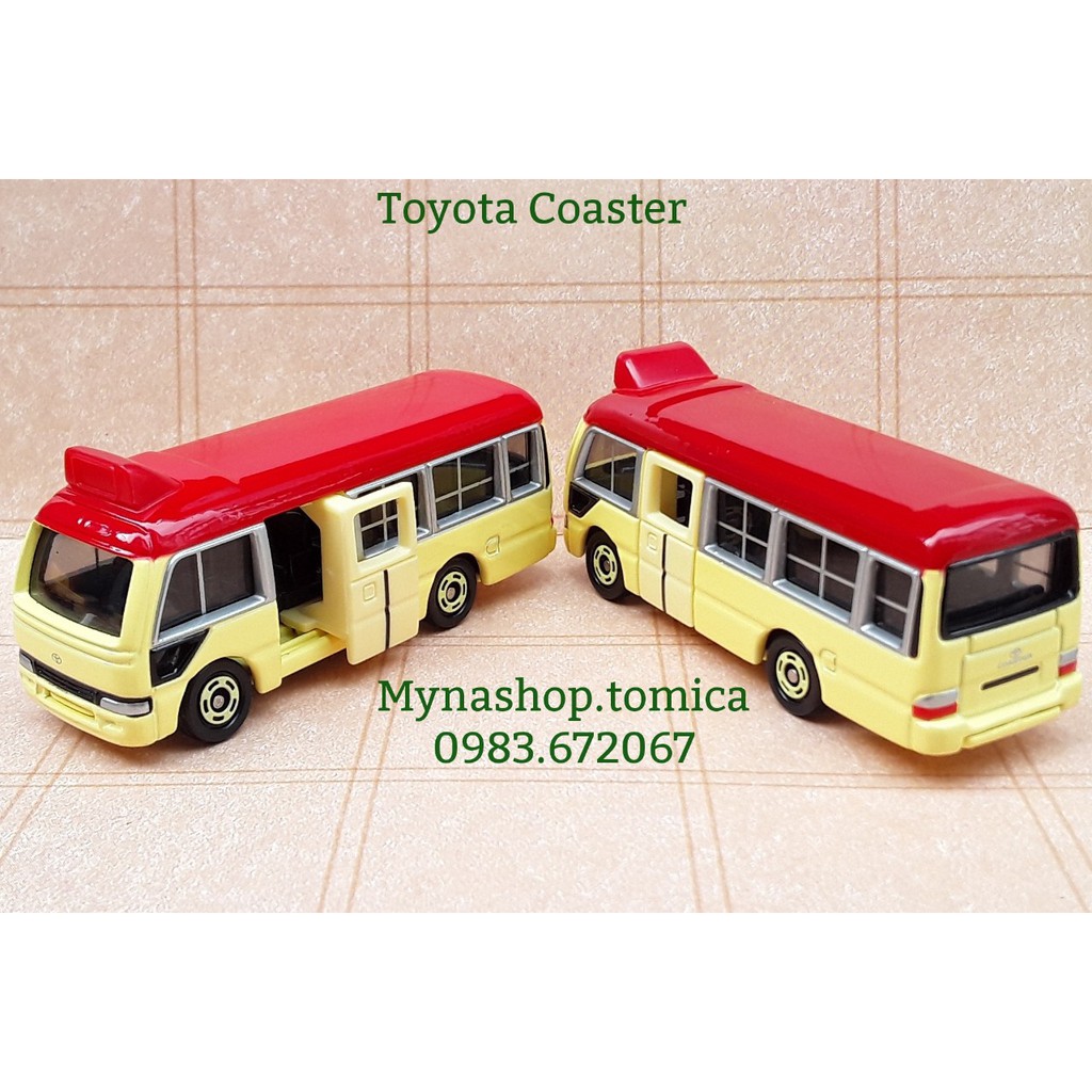 Đồ chơi mô hình xe bus tomica không hộp, Toyota Coaster | Shopee Việt Nam