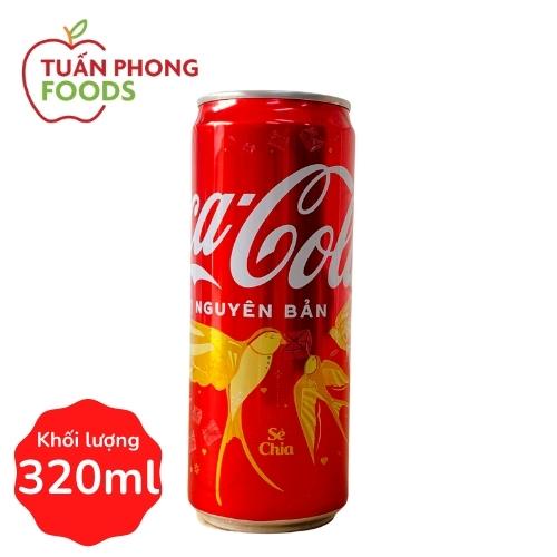 Nước ngọt Coca - Cola lon 320ml | Shopee Việt Nam