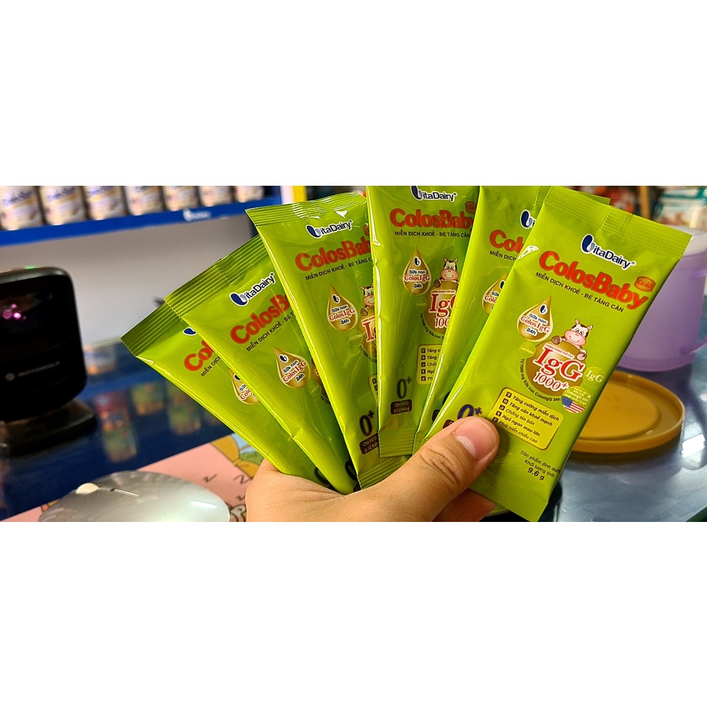 (Mua 5 tặng 1) 1 gói sữa bột colos baby (colosbaby) gói (túi) 9,6g ...