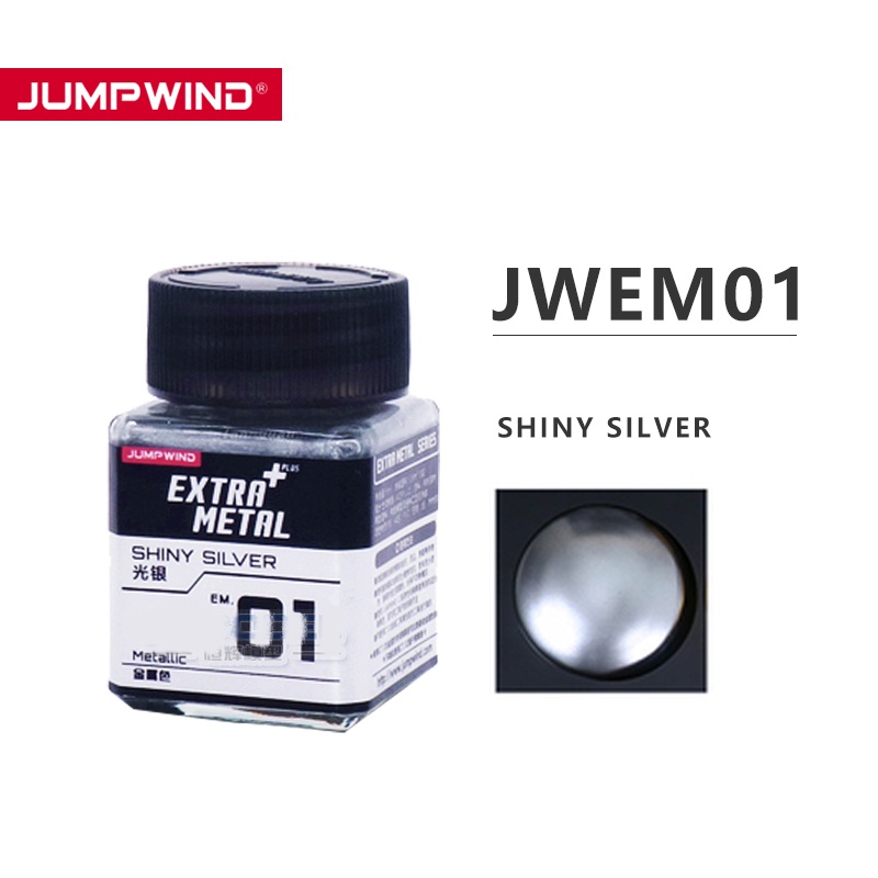 Sơn màu kim loại EM01-EM16 Extra Metal Jumpwind - Tamiya 18ml - Sơn Mô ...