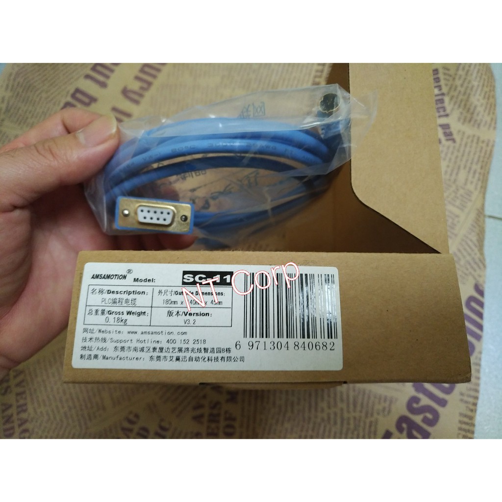 SC-11 Cáp kết nối PLC FX với HMI Got1000 Got2000 qua cổng RS-232 (Cáp chuyển đổi RS-422 to RS ...