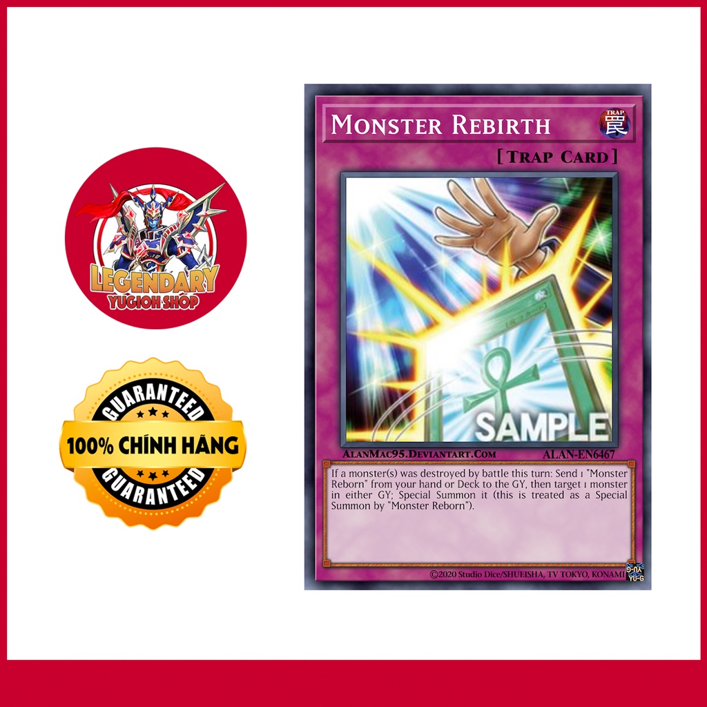 [Thẻ Bài Yugioh Chính Hãng] Monster Rebirth | Shopee Việt Nam