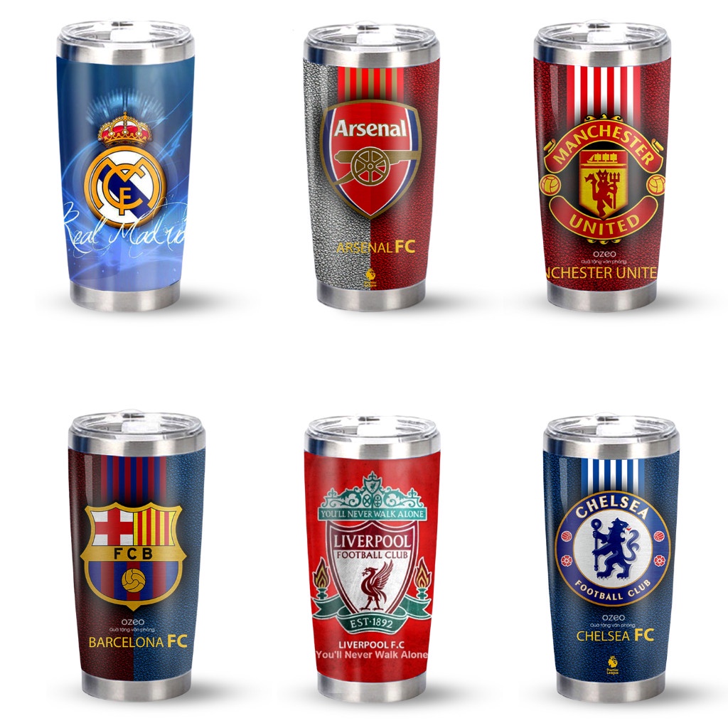 Ly Giữ Nhiệt LyIn 600ml Inox 304 In Hình Logo Các CLB Bóng Đá, Kiểm ...