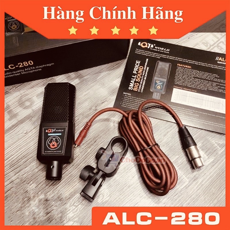 Mic Thu Âm Livestream AQTA ALC 280 Chính Hãng Bh 12 Tháng | Shopee Việt Nam