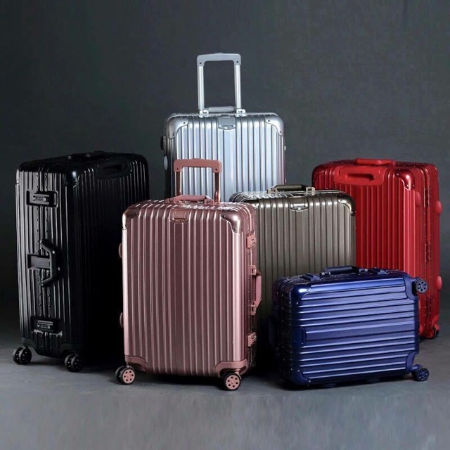 Valy nhựa 8 bánh, nắp sập, khung kim loại nguyên khối | Shopee Việt Nam