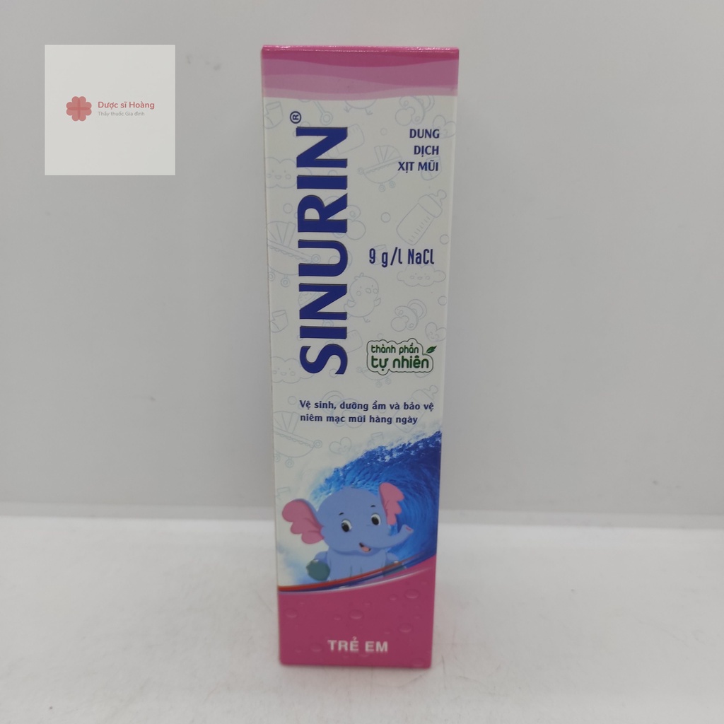 Xịt nước muối biển Sinurin Đẳng trương - 120ml | Shopee Việt Nam