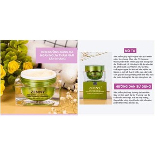 Kem Zenny Chính Hãng Ban Đêm (tặng serum, son hoặc sữa rửa mặt ...