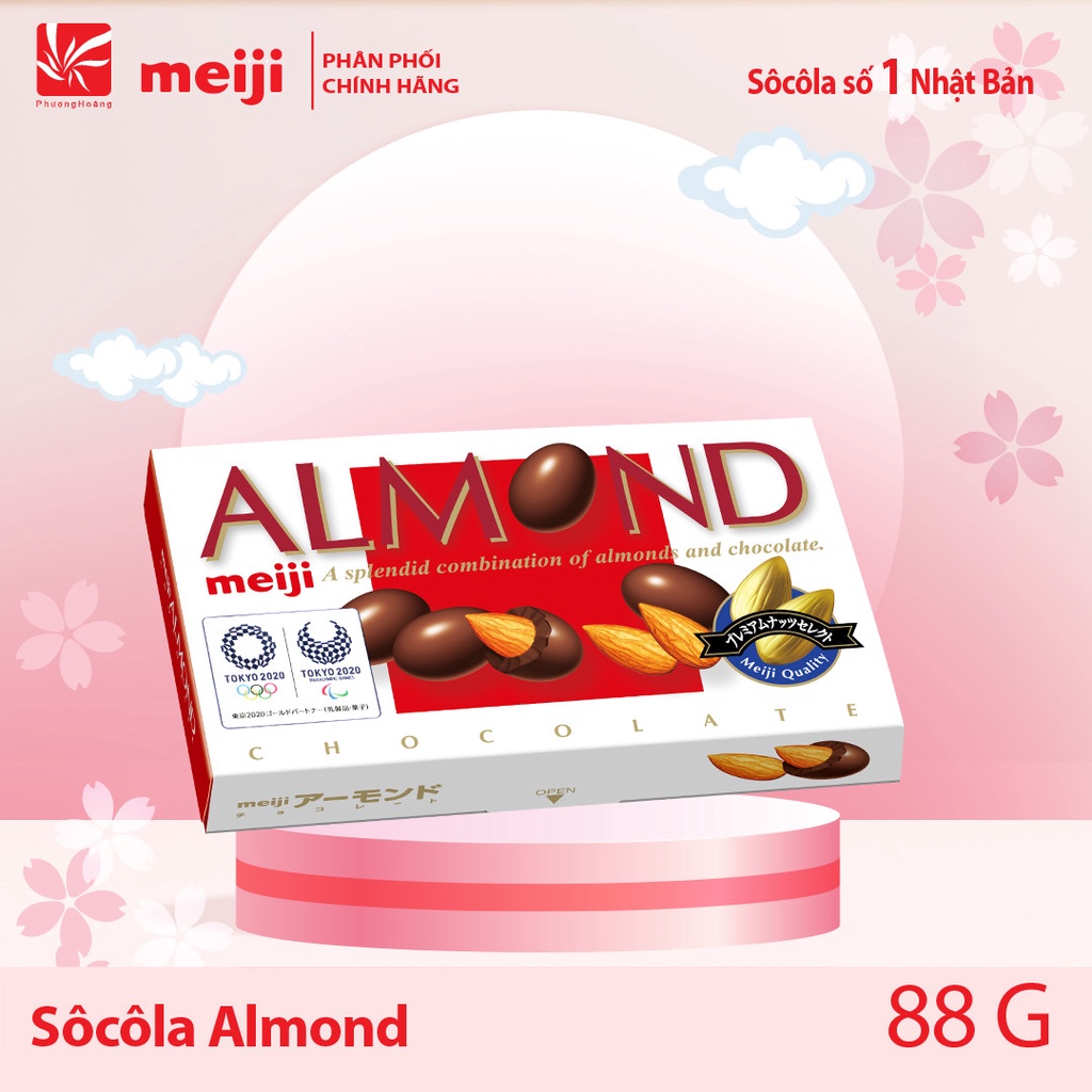 [ CHOCOLATE MEIJI ] Almond hạt hạnh nhân 42g / 79g Nhật Bản | Shopee Việt Nam