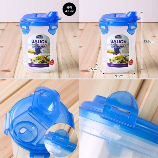 HỘP ĐỰNG NƯỚC SỐT LOCK&LOCK HPL936 490ML | Shopee Việt Nam