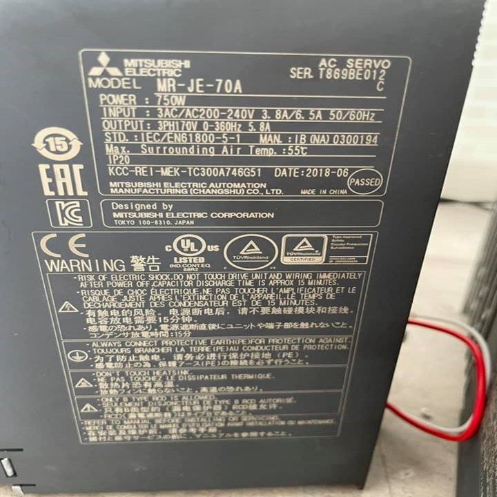 MR-JE-70A Bộ điều khiển Servo JE 750W | Shopee Việt Nam