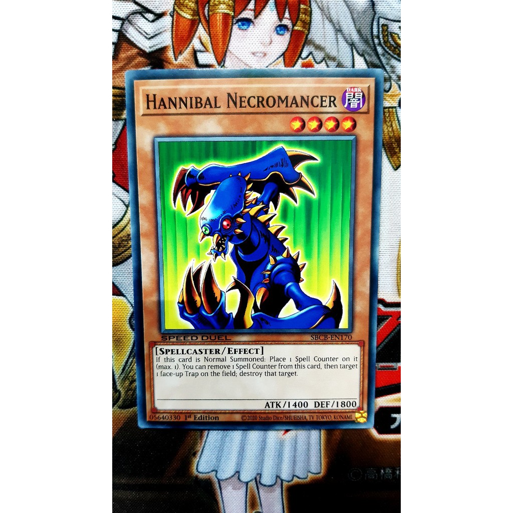 [ Đỗ Lạc Shop ] Thẻ Bài Mint90 Yugioh Monster - Hannibal Necromancer | Shopee Việt Nam