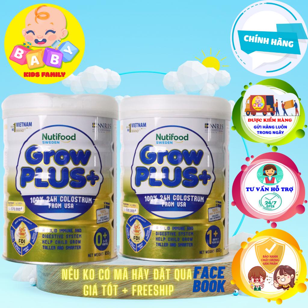 Sữa Bột Nutifood GrowPLUS+ Sữa Non Tăng Đề Kháng, Tăng Cường Hệ Miễn ...