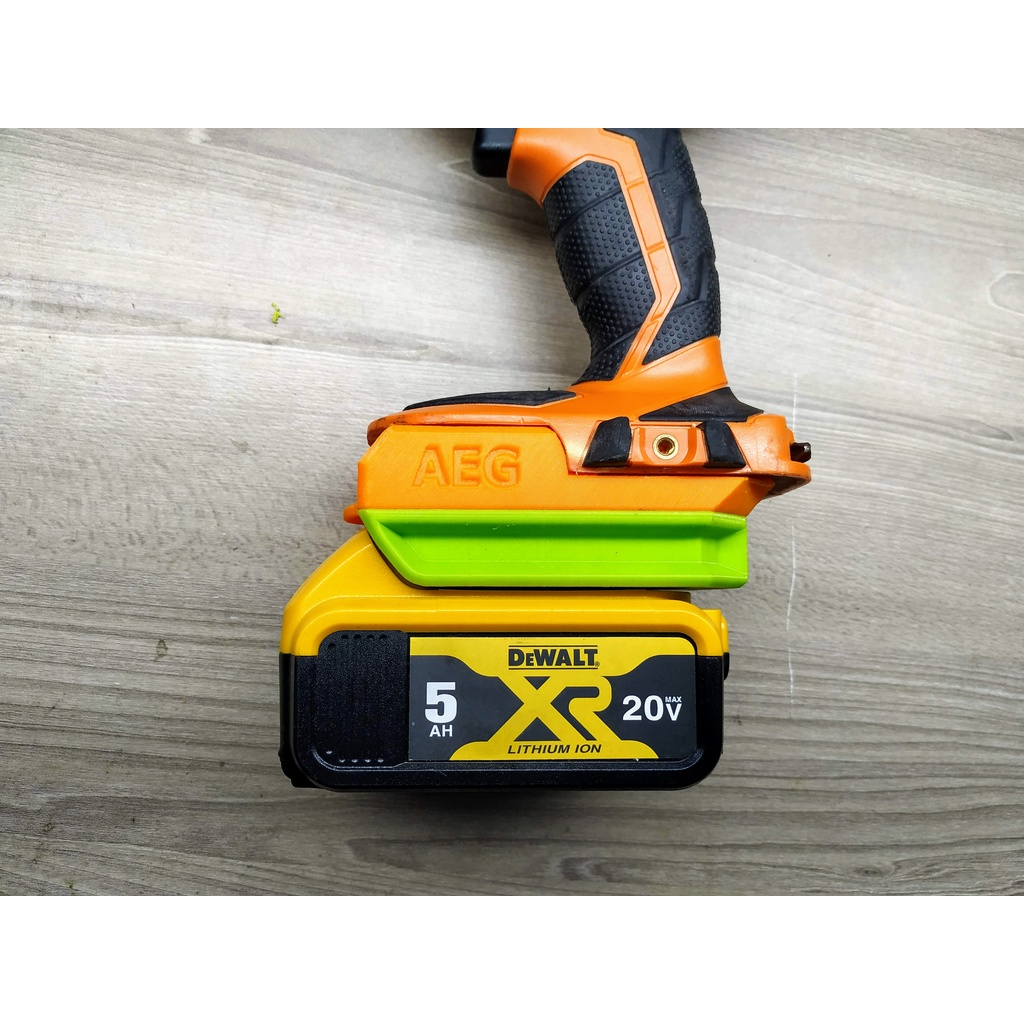 ( MTools ) Đế chuyển pin DEWALT 20v dùng cho máy AEG RiDGiD 18v ...