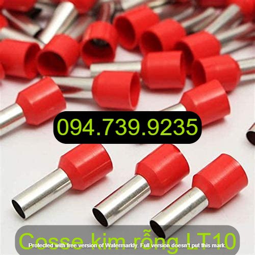Cos LT10 (50 cái/gói/màu) - Đầu Cốt 10 dùng cho dây 10mm - Cosse kim ...
