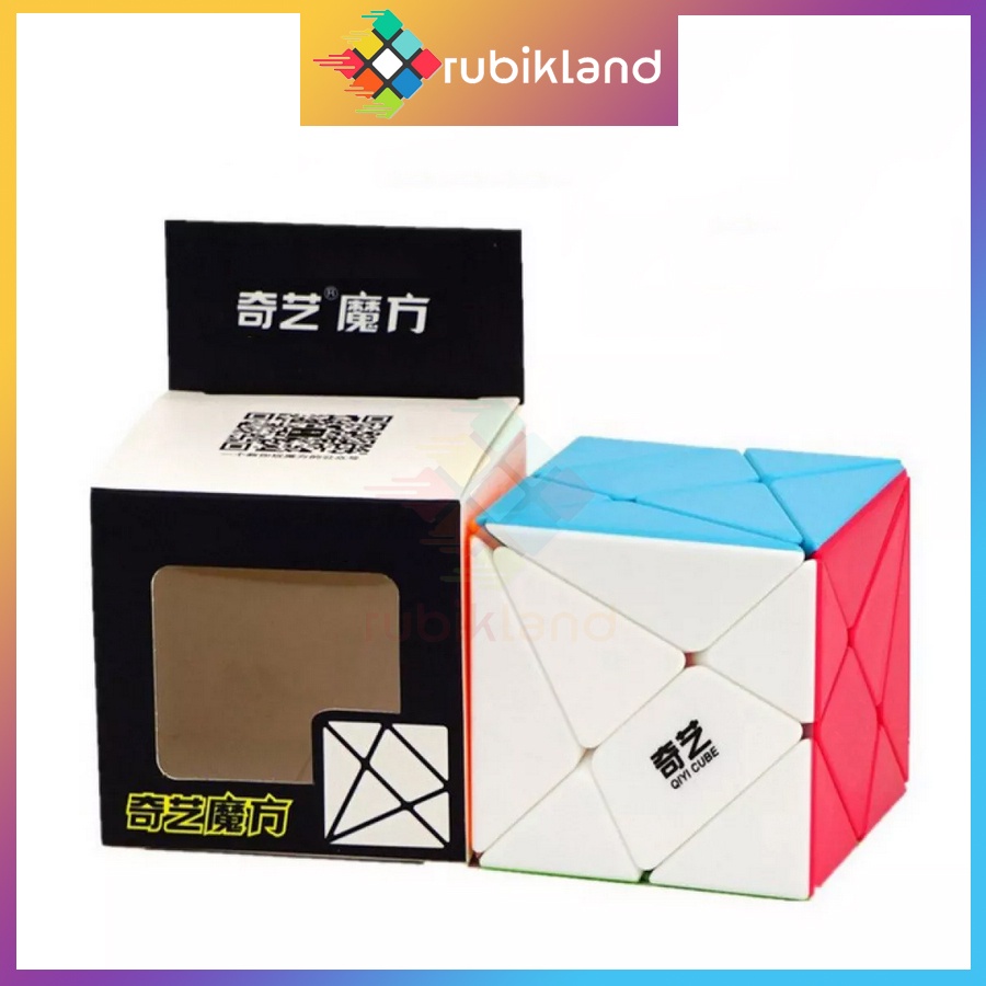 Rubik QiYi Axis Cube Stickerless Rubic Biến Thể 3x3 Đồ Chơi Trí Tuệ Trẻ ...