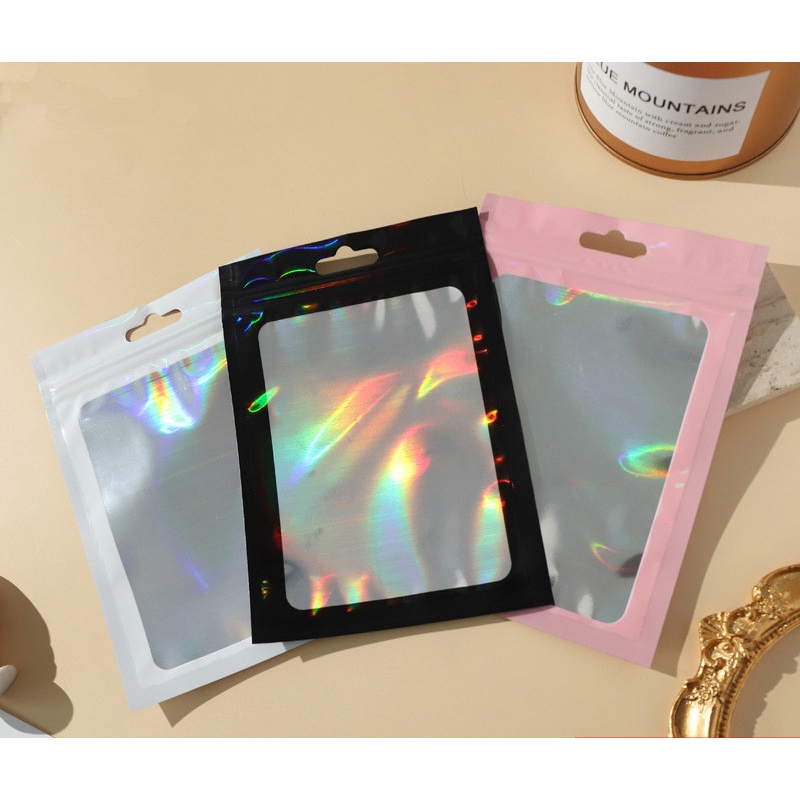 Túi zip hologram 3 màu 50-100 túi | Shopee Việt Nam