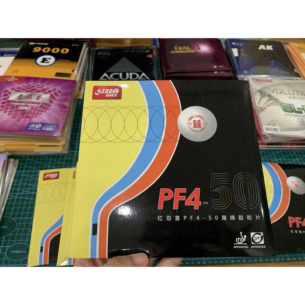 MẶT VỢT BÓNG BÀN PF4 50 [MUA HAI MẶT TẶNG KÈM KEO SỮA] | Shopee Việt Nam