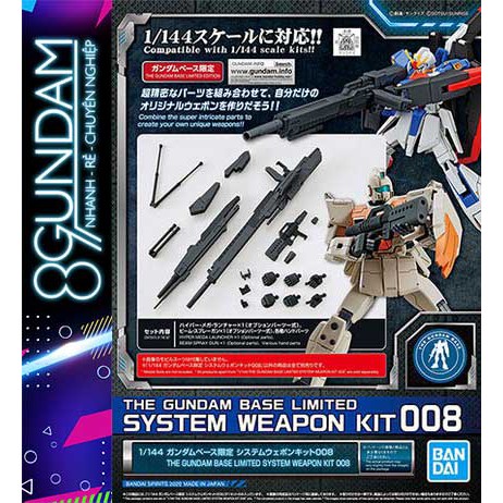 Mô Hình Lắp Ráp Phụ Kiện System Weapon Kit 008 (The Gundam Base Limited ...