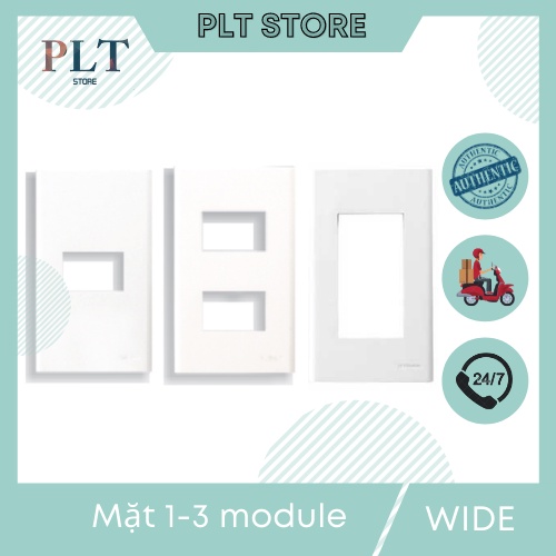 Mặt dùng cho 1-3 thiết bị Panasonic Dòng Wide Series WEV68010SW ...