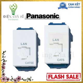 Ổ Cắm Mạng CAT5/ CAT6(LAN) Chính Hãng Panasonic Dòng WIDE (WEV2488SW ...