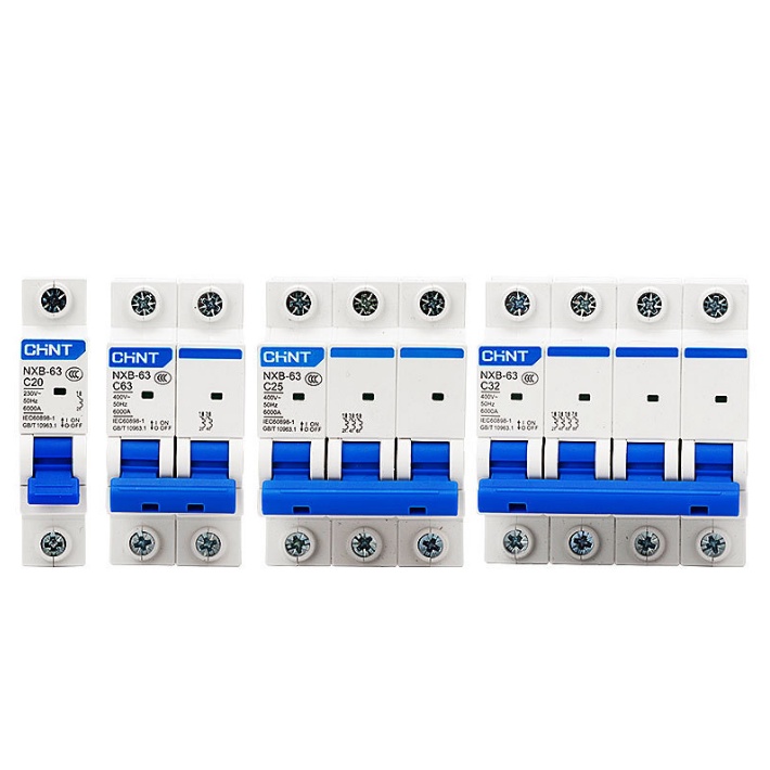 [CHÍNH HÃNG] Aptomat MCB CHINT NXB63 1P 2P 3P C16A~C63A - Aptomat tép CHINT các loại | Shopee ...
