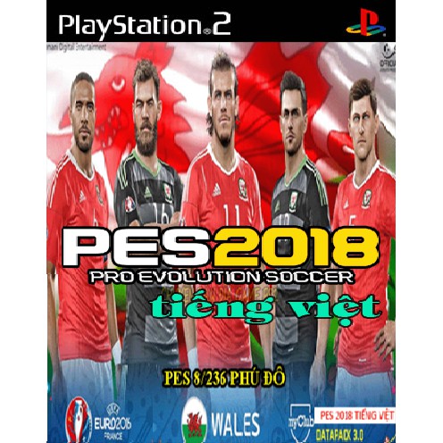 PES 2018 PS2 BÌNH LUẬN TIẾNG VIỆT (đĩa sao chép - copy) | Shopee Việt Nam